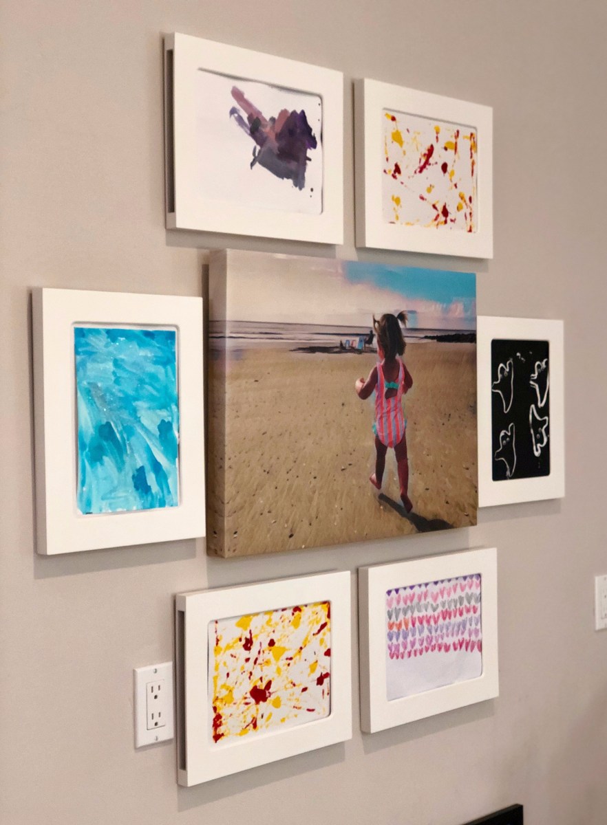 The Best Way to Display Kids’ Work