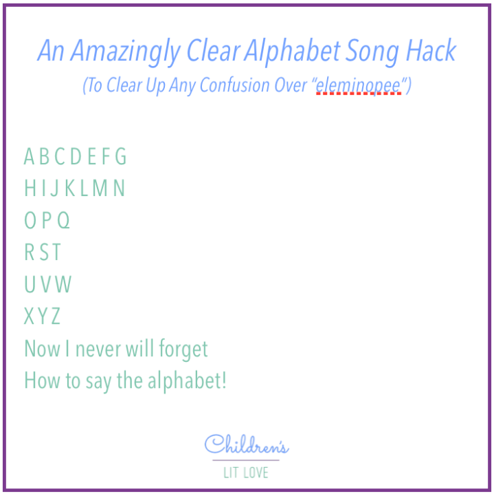An Amazing Alphabet Song Hack