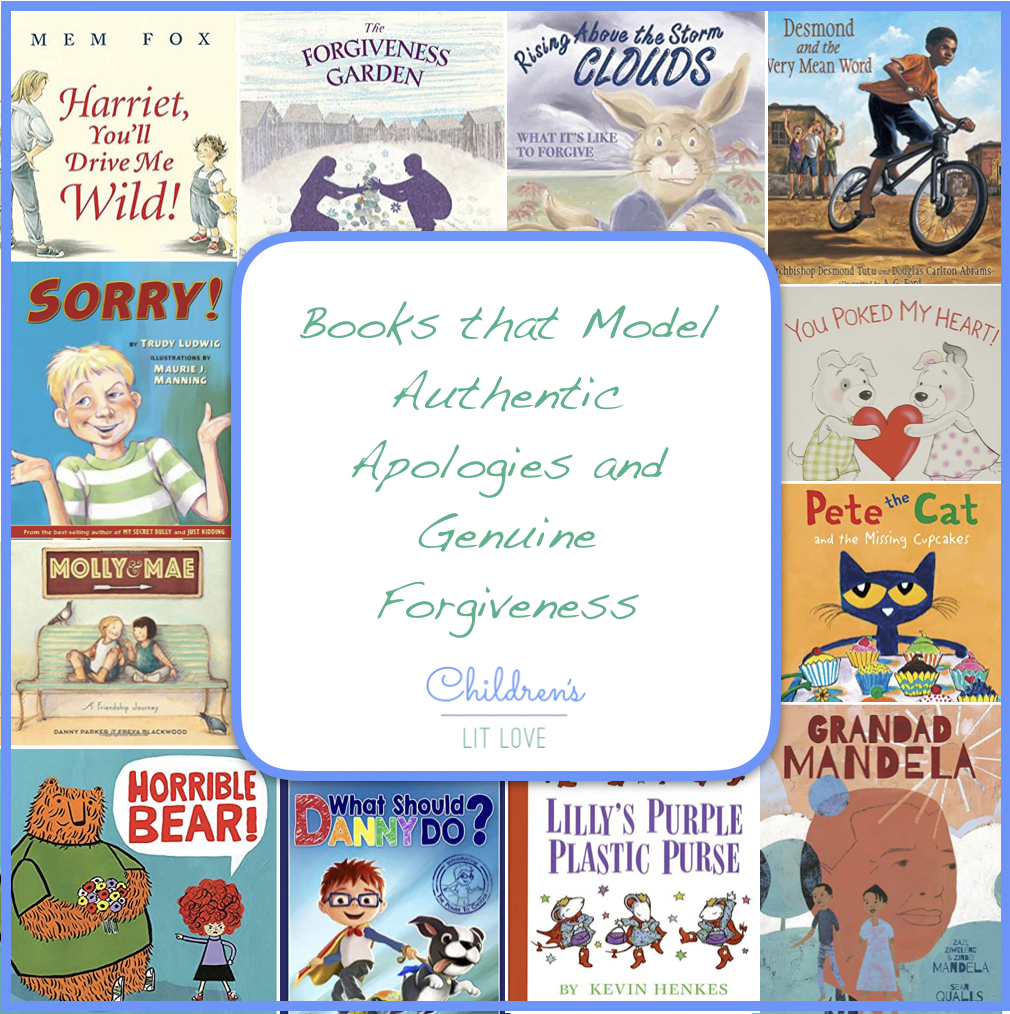Books that Model Authentic Apologies and Genuine Forgiveness