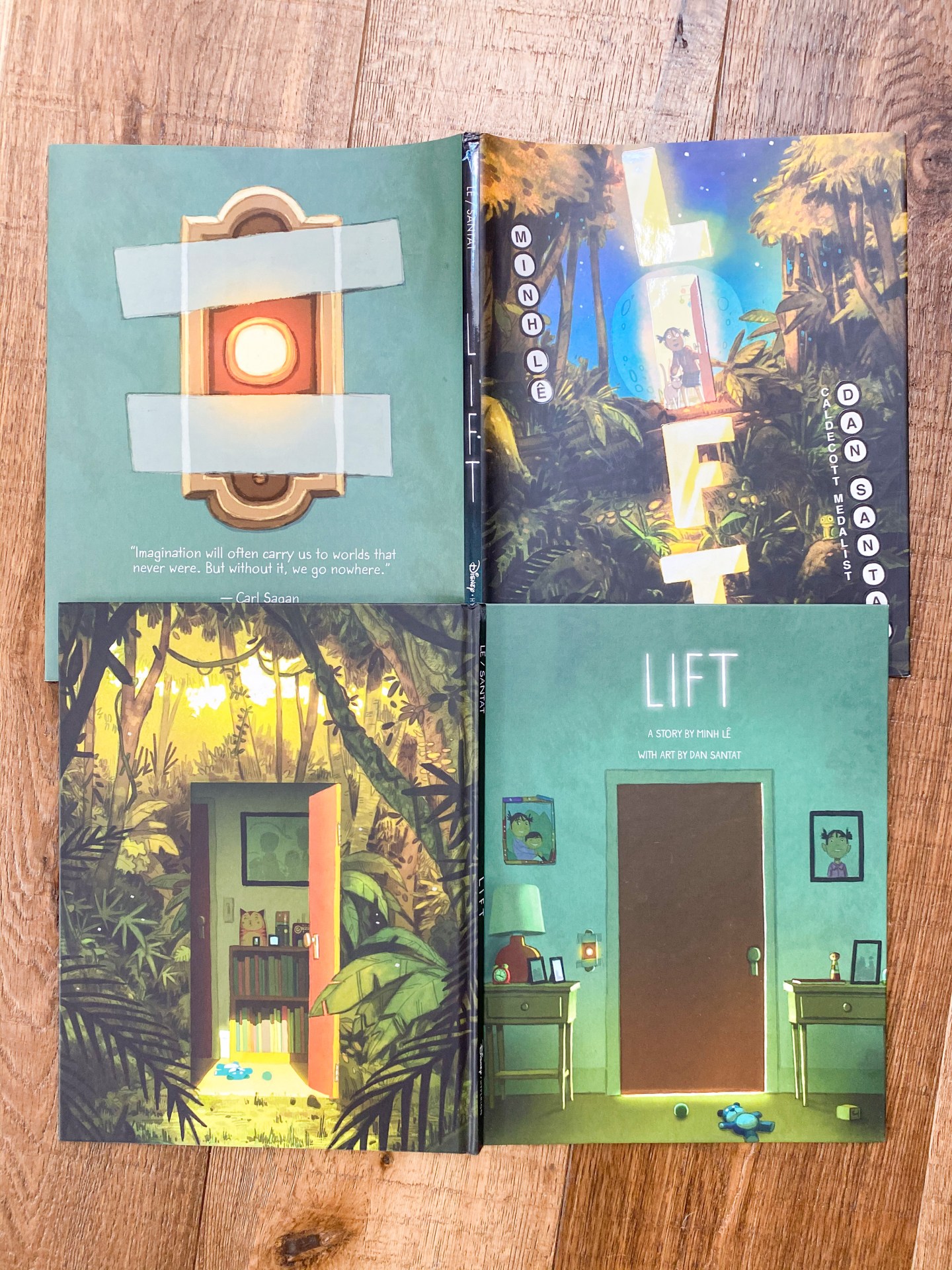 Lift by Minh Lê, illustrated by Dan Santat