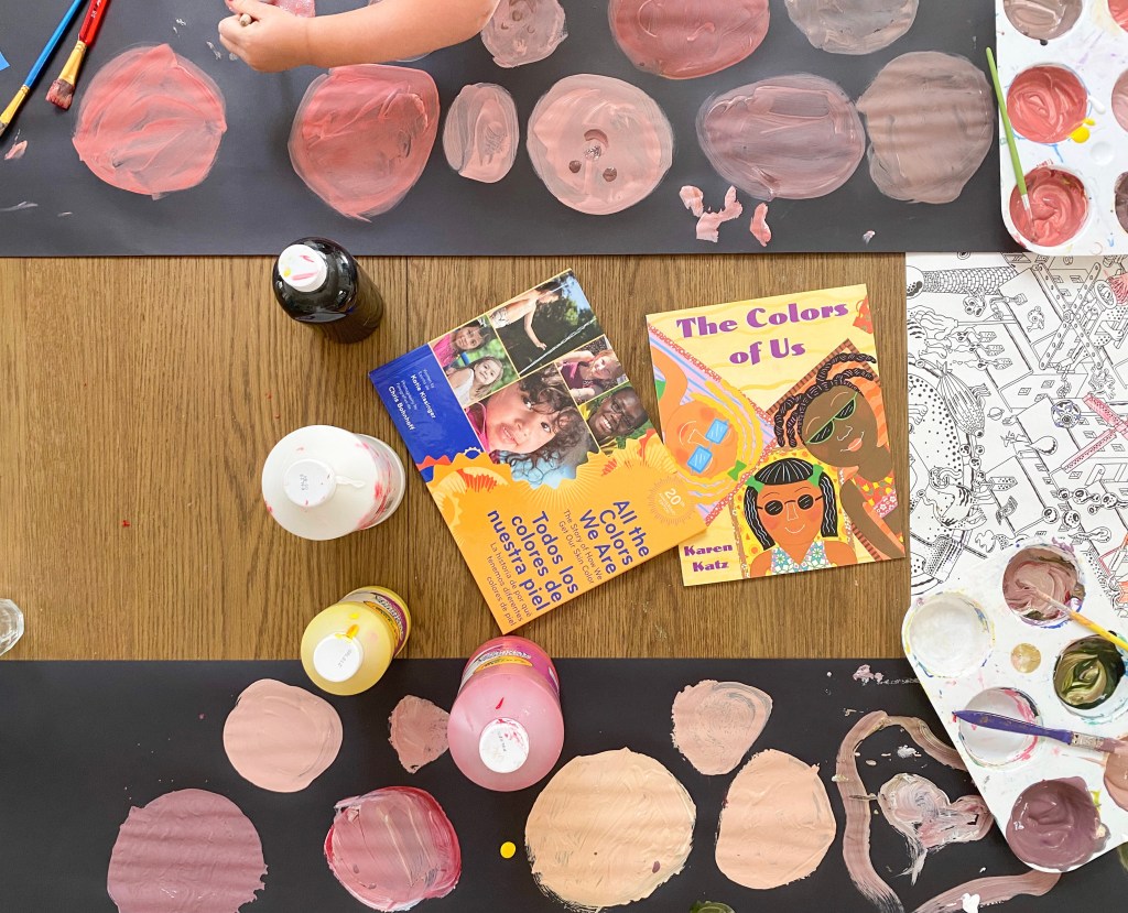 Two Books about Skin Color, Plus a Beyond the Book Art Exploration