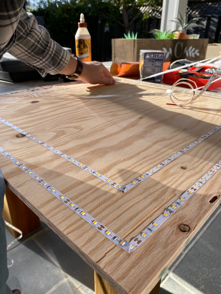 DIY Light Table Box Directions